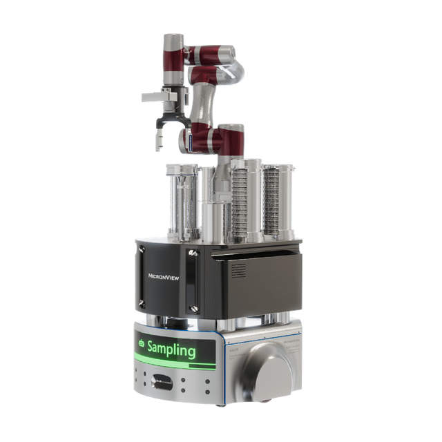 Laser particle counter, high pressure gas diffuser-MicronView